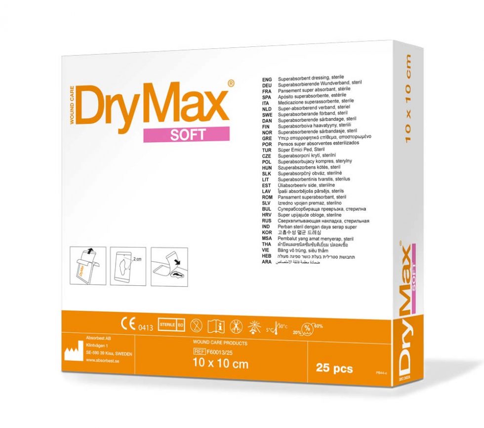 DryMax Extra - der superabsorbierende Wundverband